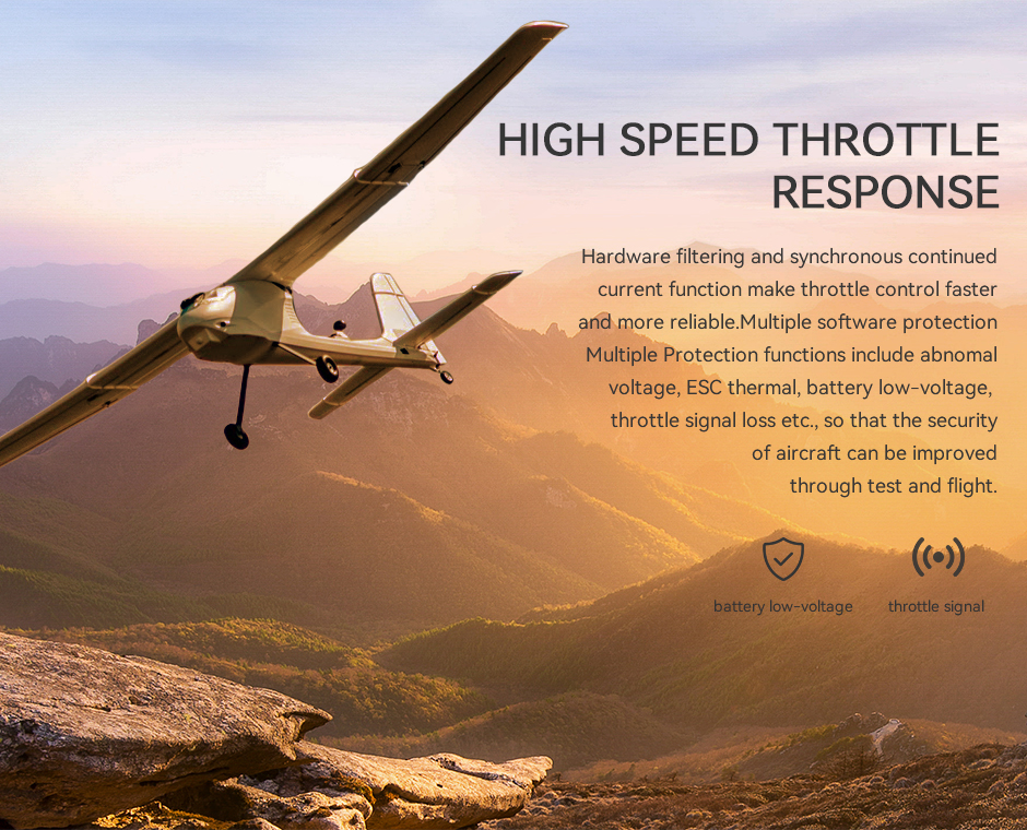 T-MOTORHOBBY AT115A 6-14S fixed wing ESC_AT Series ESC_Fixed Wing UAV ...